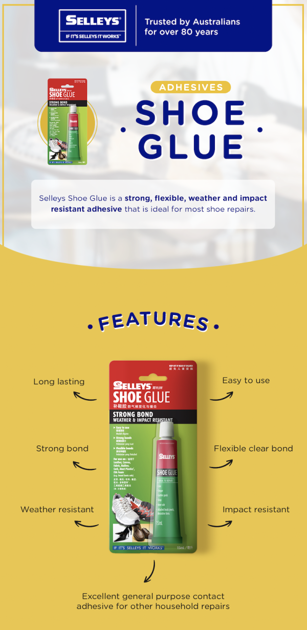 Buy Shoe Glue Online at Selleys Singapore