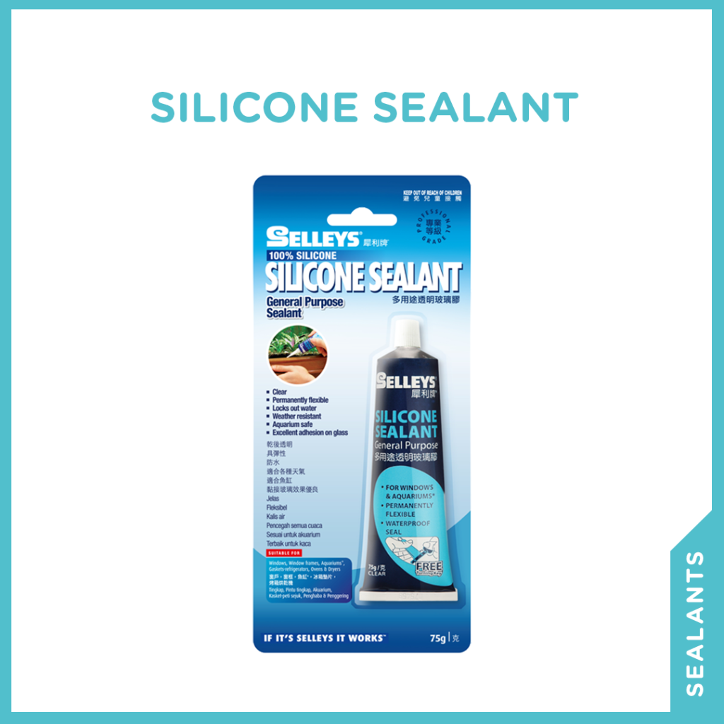 Buy Selleys Silicone Sealant Online at Selleys Singapore