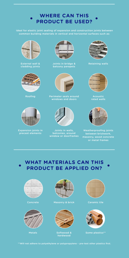 Buy Selleys Flexiseal Polyurethane Sealant at Selleys Singapore