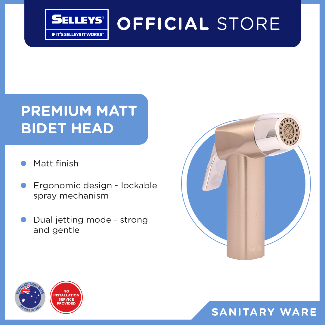 Buy Bidet Spray and Hose Sets Online at Selleys Singapore