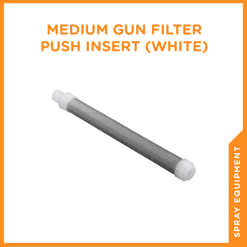 Medium Gun Filter Push Insert (White) - Selleys