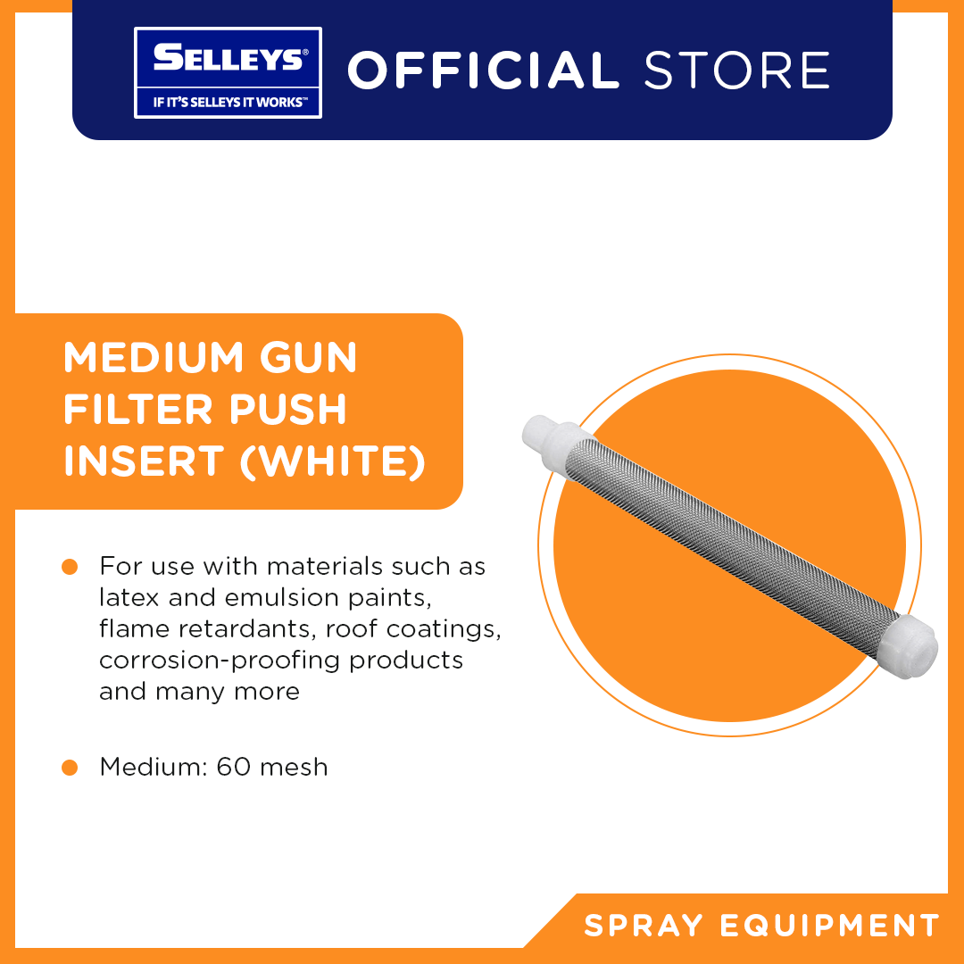 Coarse Gun Filter Push Insert (Green) - Selleys