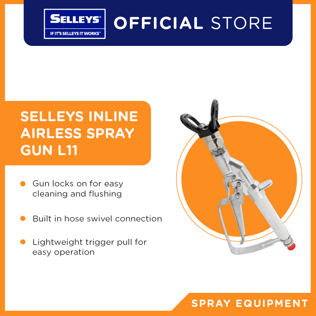 Selleys Inline Airless Spray Gun L11 - Selleys