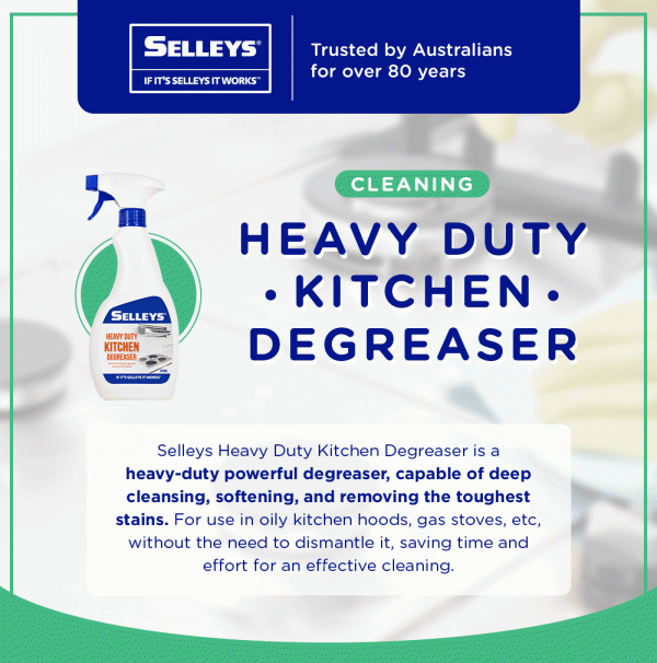 Buy Heavy Duty Kitchen Degreaser Online at Selleys Singapore