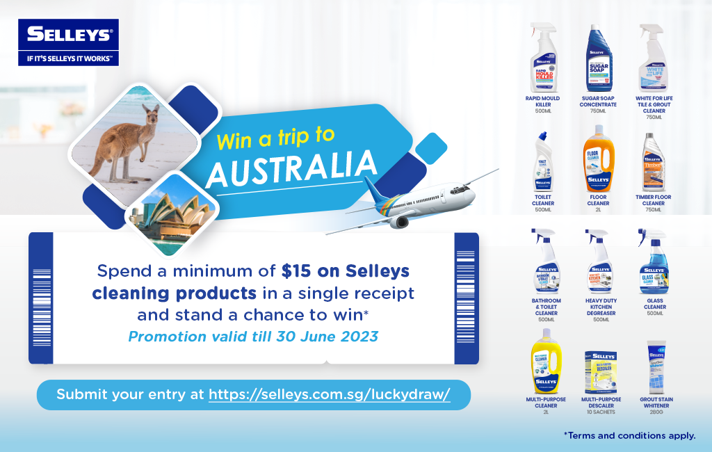 Selleys Singapore | Quality Home Cleaning and DIY Solutions