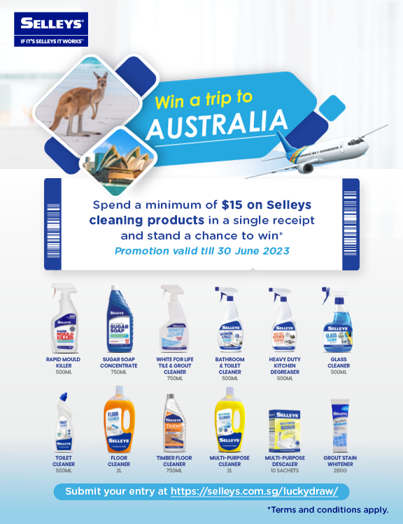 Selleys Singapore | Quality Home Cleaning and DIY Solutions