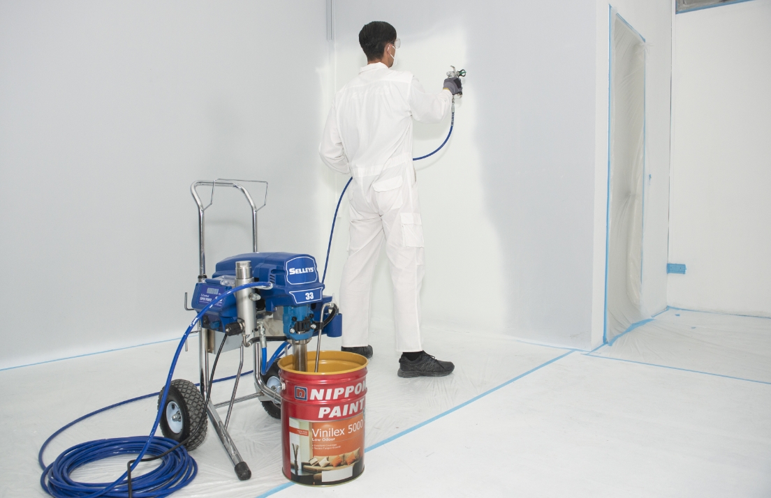 Spray Paint Machines | For Contractors | Selleys Singapore