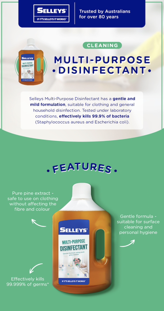 Multi-Purpose Disinfectant - Selleys