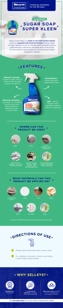 Sugar Soap Super Kleen - Selleys