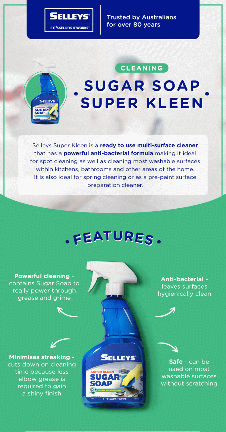 Sugar Soap Super Kleen - Selleys
