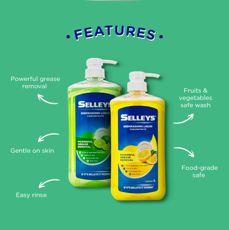 Dishwashing Liquid Concentrate - Selleys