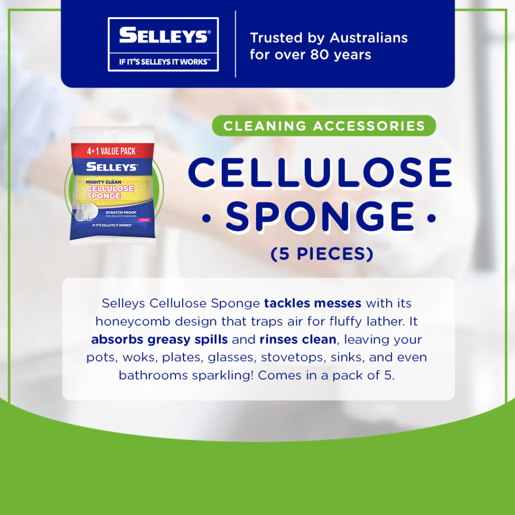 Cellulose Sponge (5 pieces) - Selleys