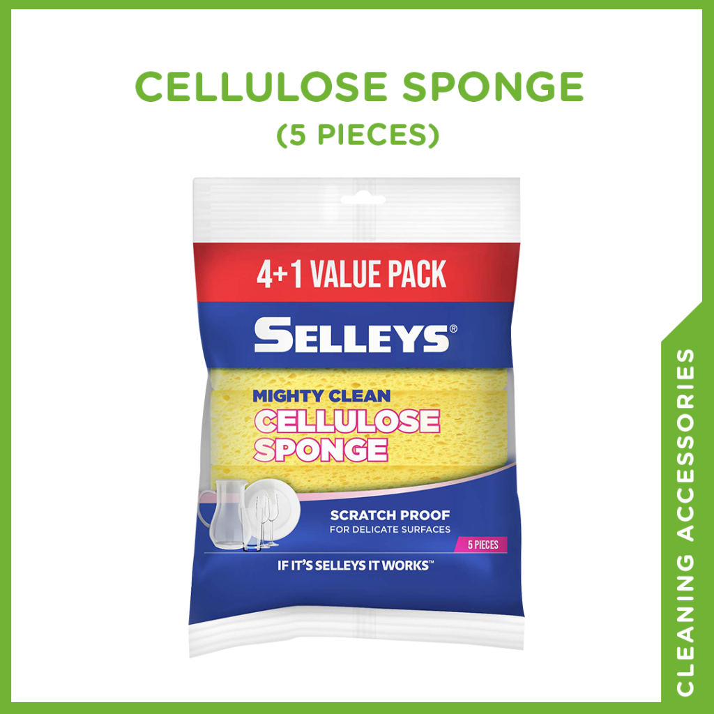 Cellulose Sponge (5 pieces) - Selleys