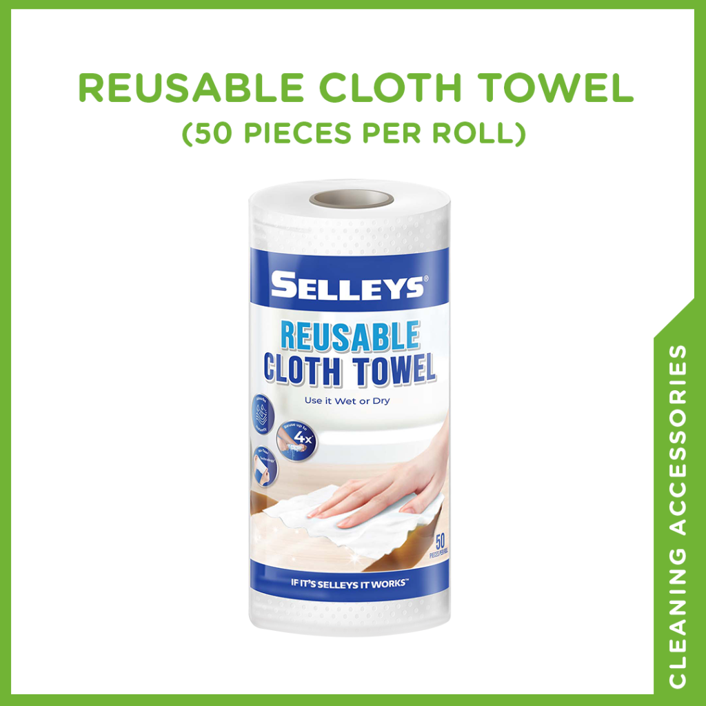Reusable Cloth Towel (50 pieces) - Selleys