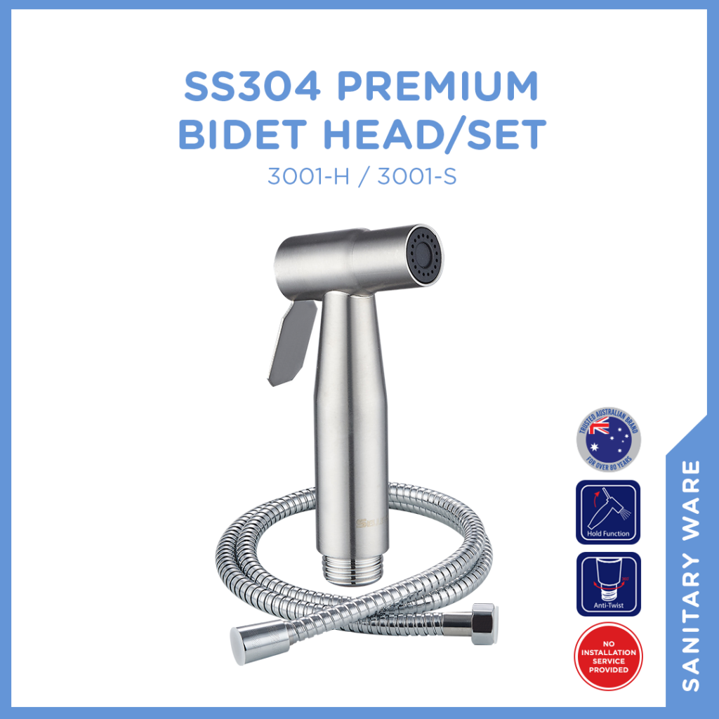 Buy Bidet Spray and Hose Sets Online at Selleys Singapore